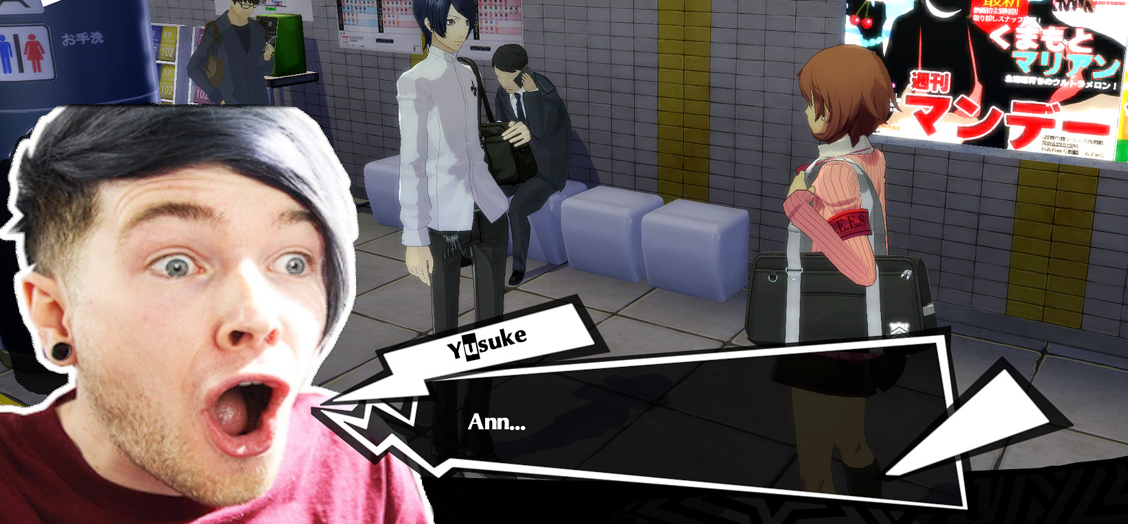 DanTDM as Yusuke Mod for Persona 5 Royal (PC) | P5R (PC) Mods