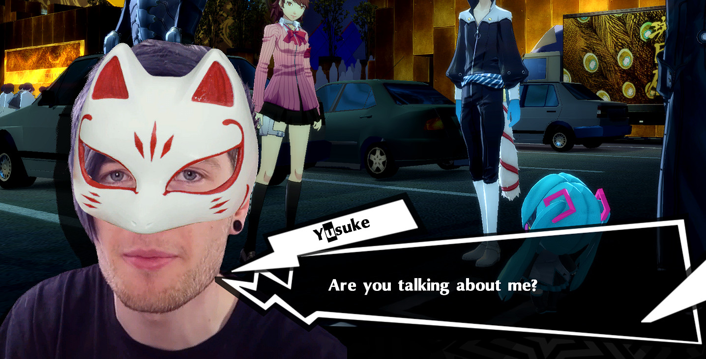 DanTDM as Yusuke Mod for Persona 5 Royal (PC) | P5R (PC) Mods