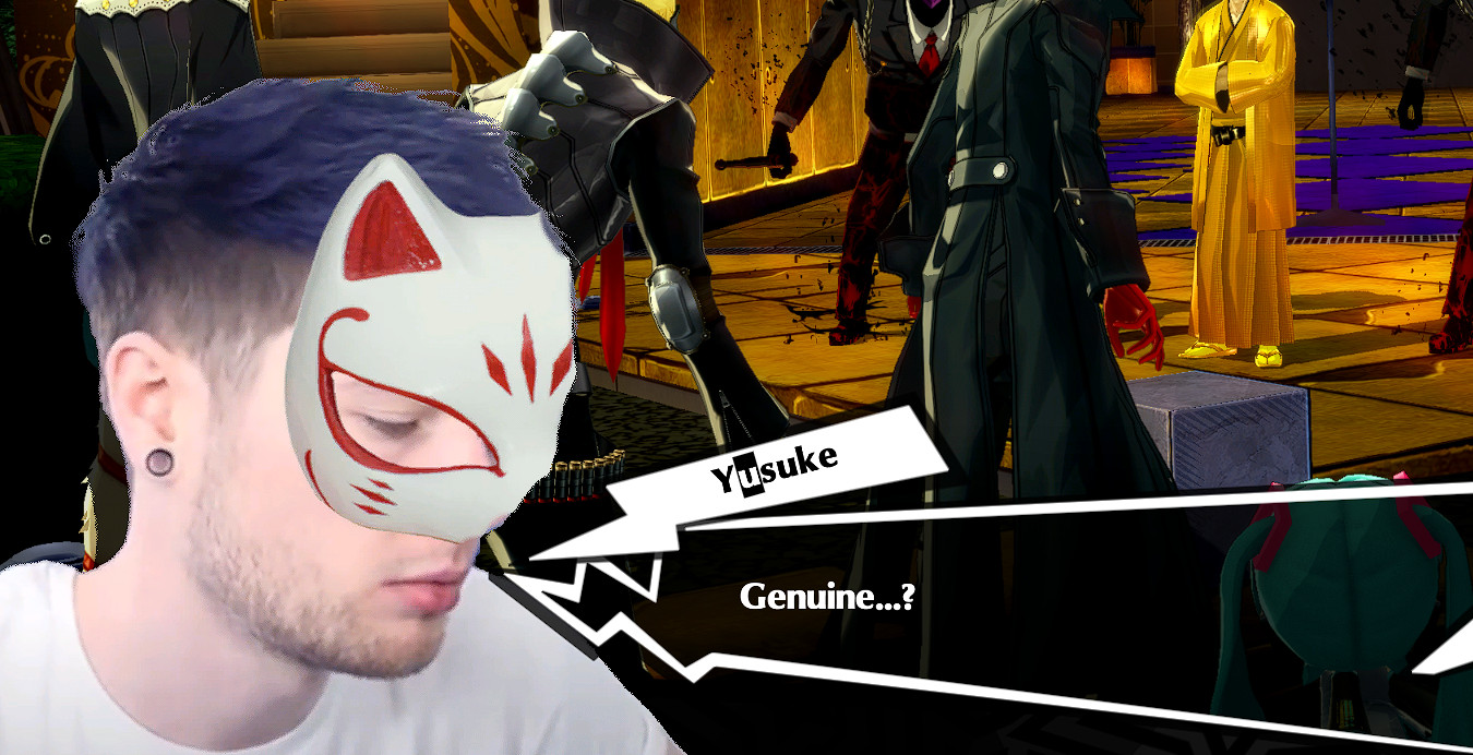 DanTDM as Yusuke Mod for Persona 5 Royal (PC) | P5R (PC) Mods