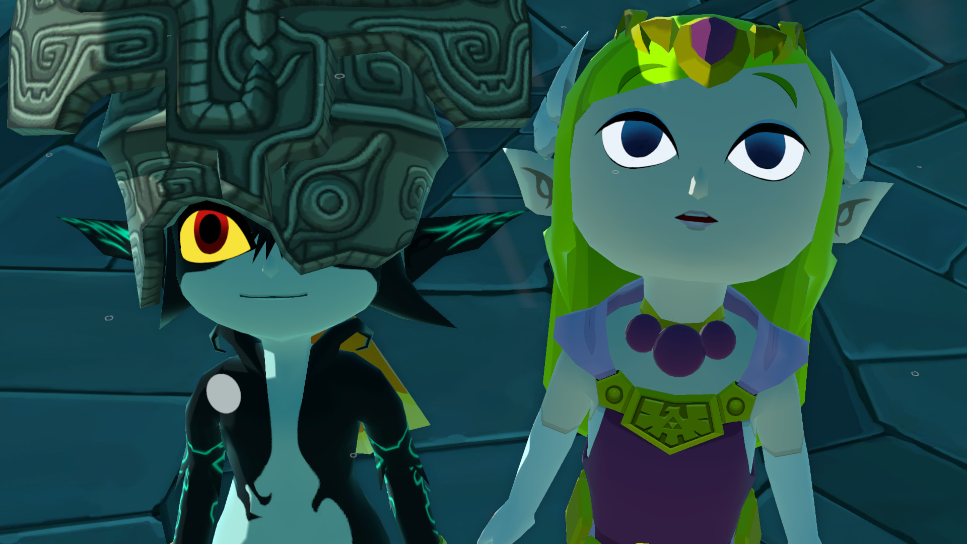 Toon Imp Midna in Wind Waker HD Mod for The Legend of Zelda: The Wind ...