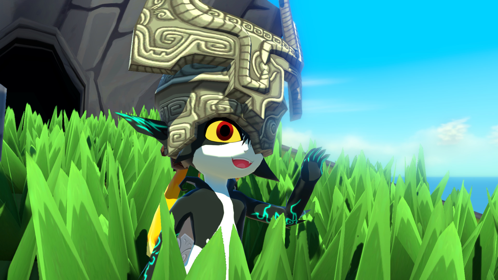Toon Imp Midna in Wind Waker HD Mod for The Legend of Zelda: The Wind ...
