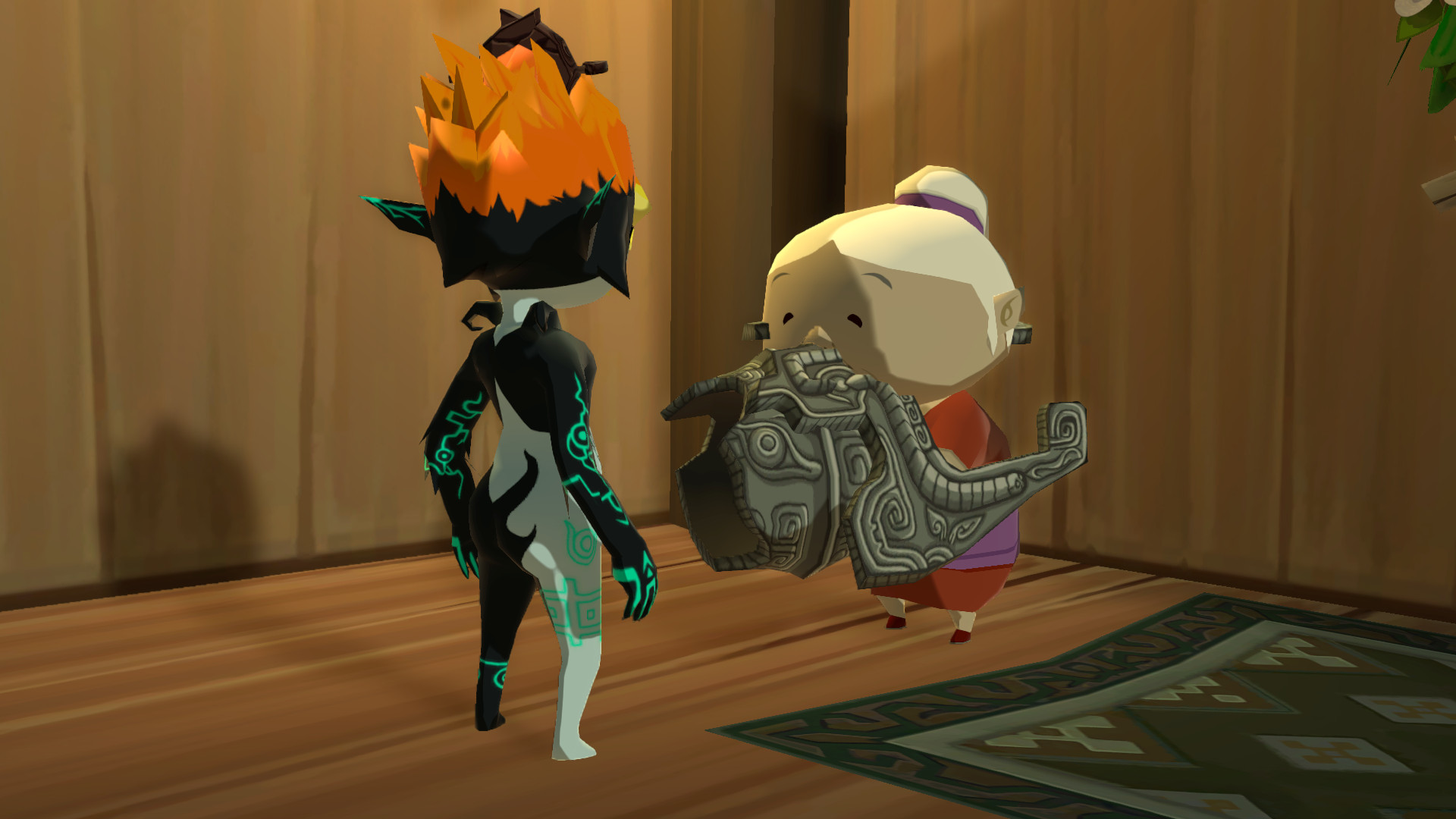 Toon Imp Midna in Wind Waker HD Mod for The Legend of Zelda: The Wind ...