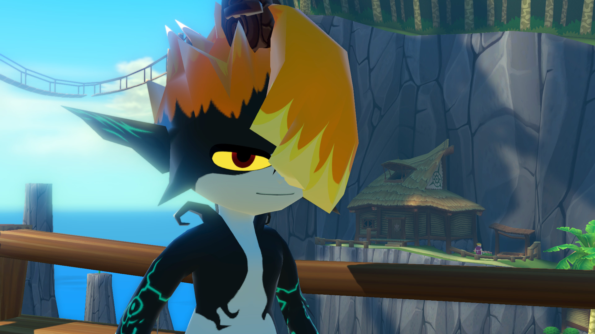 Toon Imp Midna in Wind Waker HD Mod for The Legend of Zelda: The Wind ...