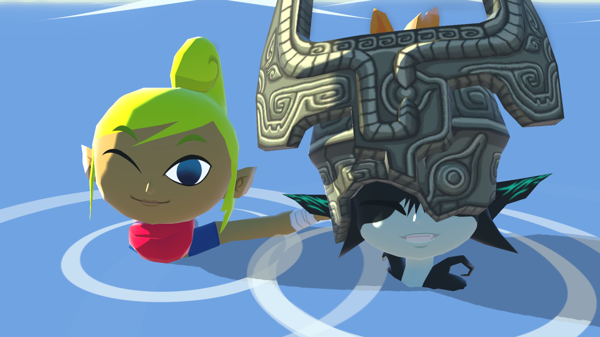 Toon Imp Midna in Wind Waker HD Mod for The Legend of Zelda: The Wind ...