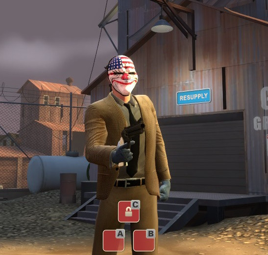 PAYDAY 2 Dallas over Spy Mod for Team Fortress 2 | TF2 Mods