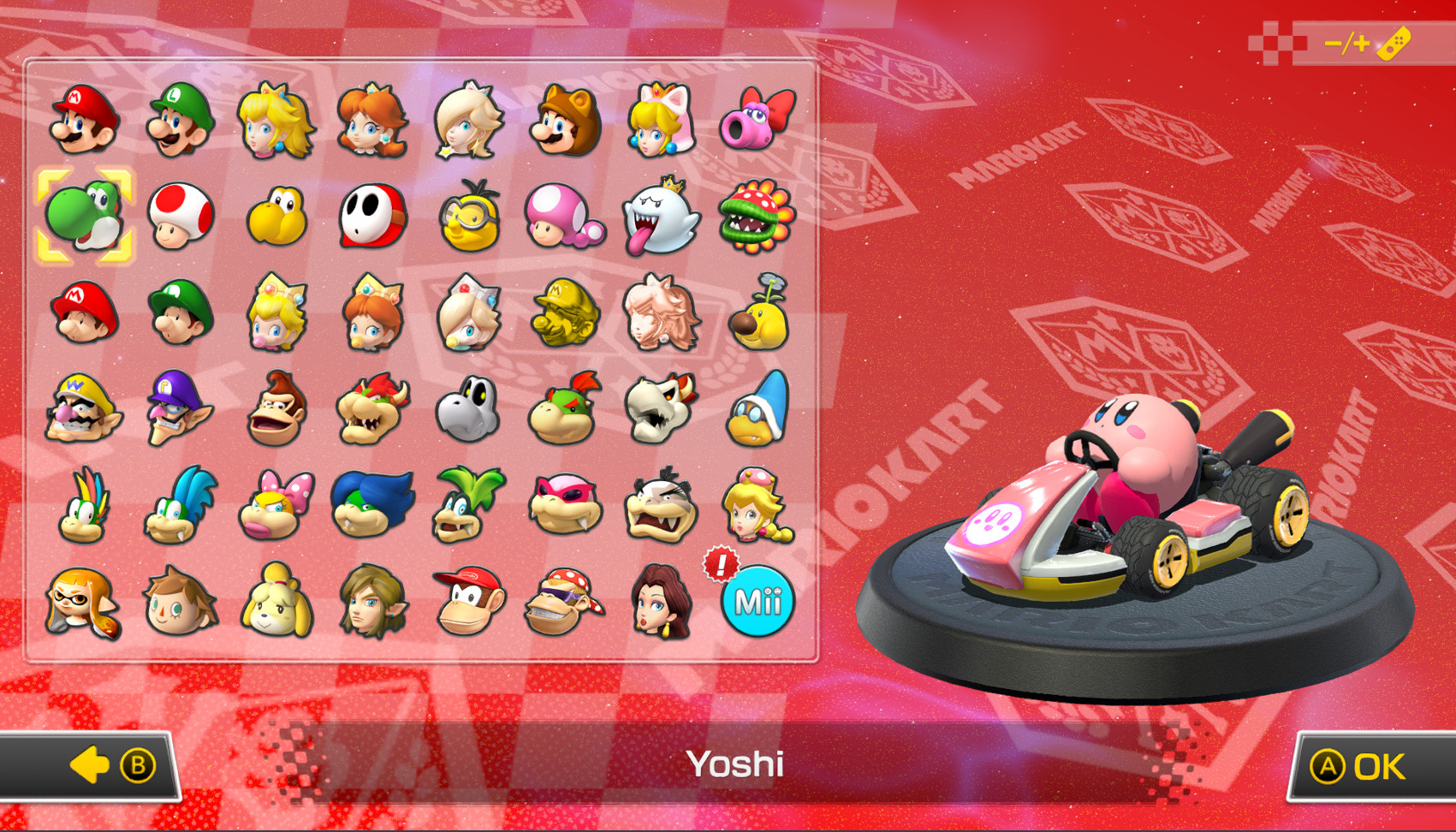 Kirby Mod for Mario Kart 8 Deluxe | MK8D Mods