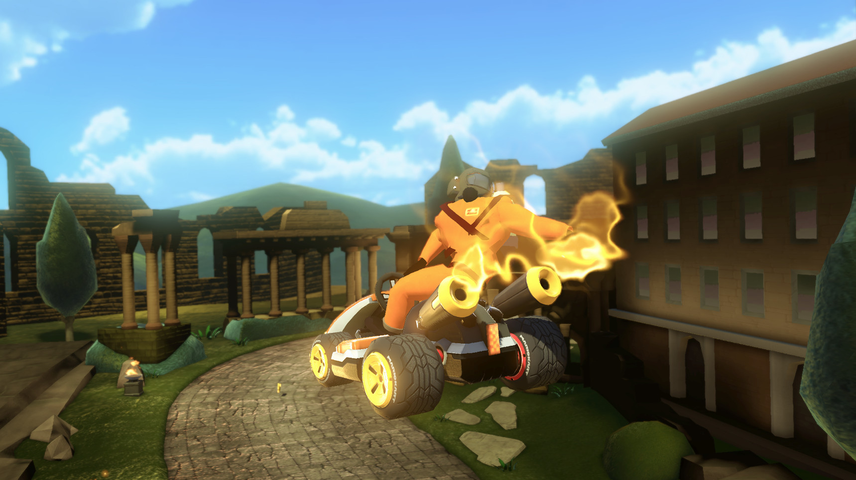 Lethal Company Scavenger Mod for Mario Kart 8 Deluxe | MK8D Mods