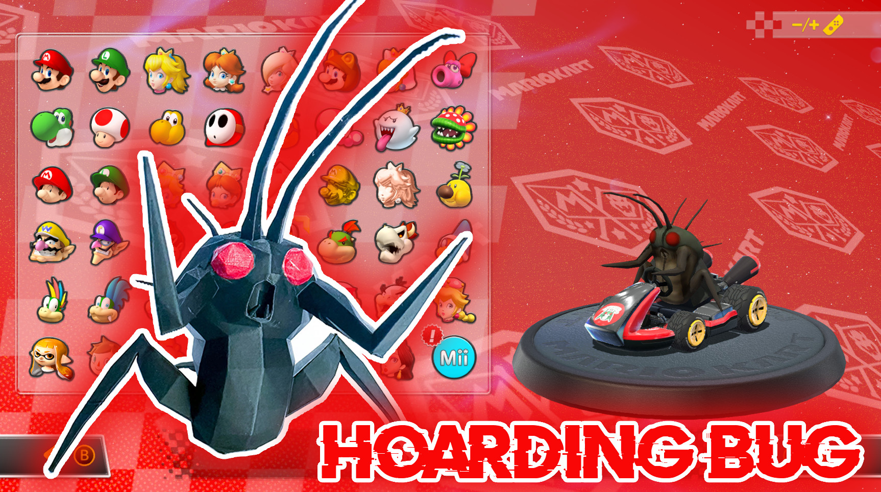 Hoarding Bug Mod for Mario Kart 8 Deluxe | MK8D Mods