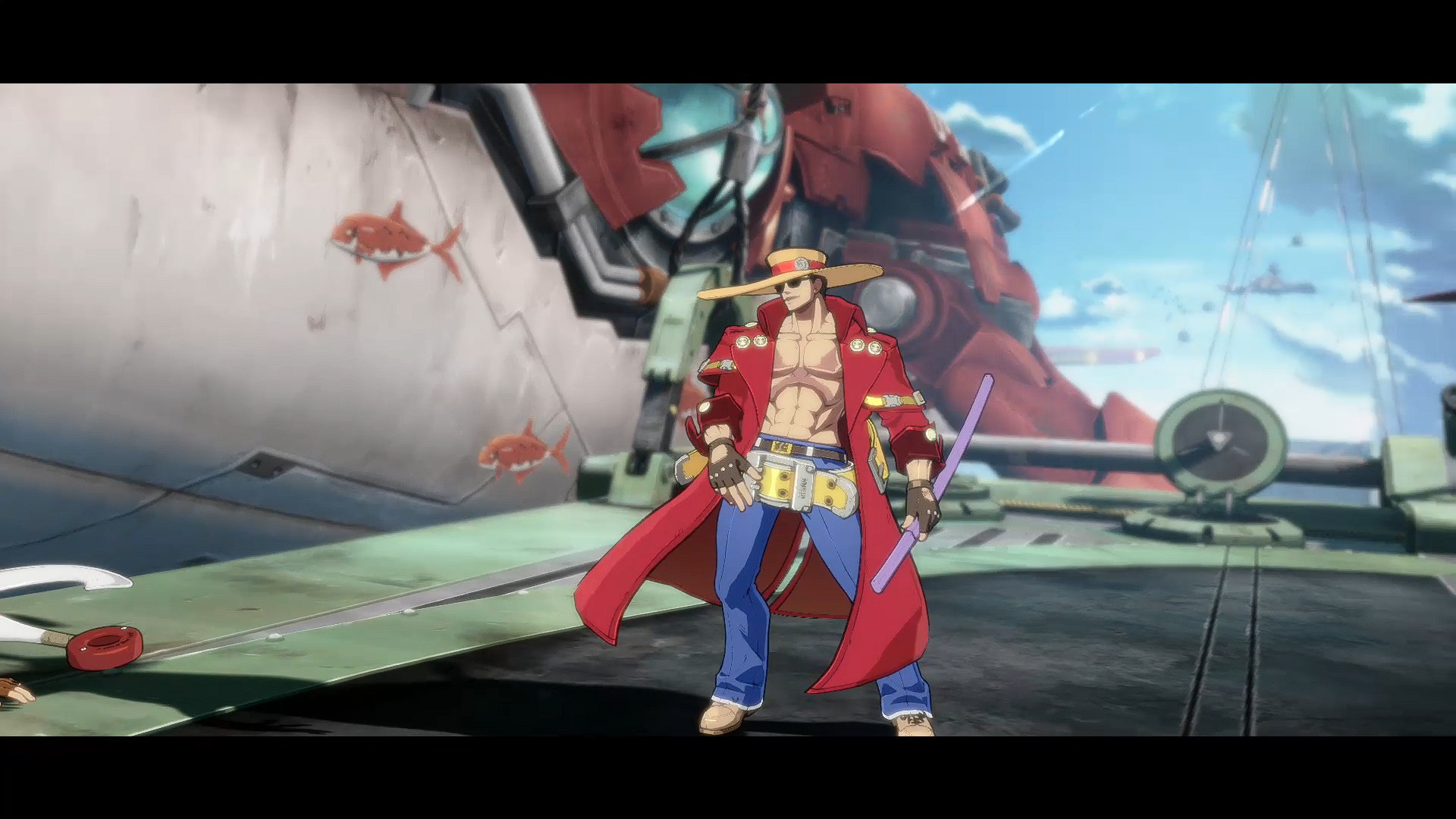 Luffy for Johnny Mod for GUILTY GEAR -STRIVE- | GGST Mods