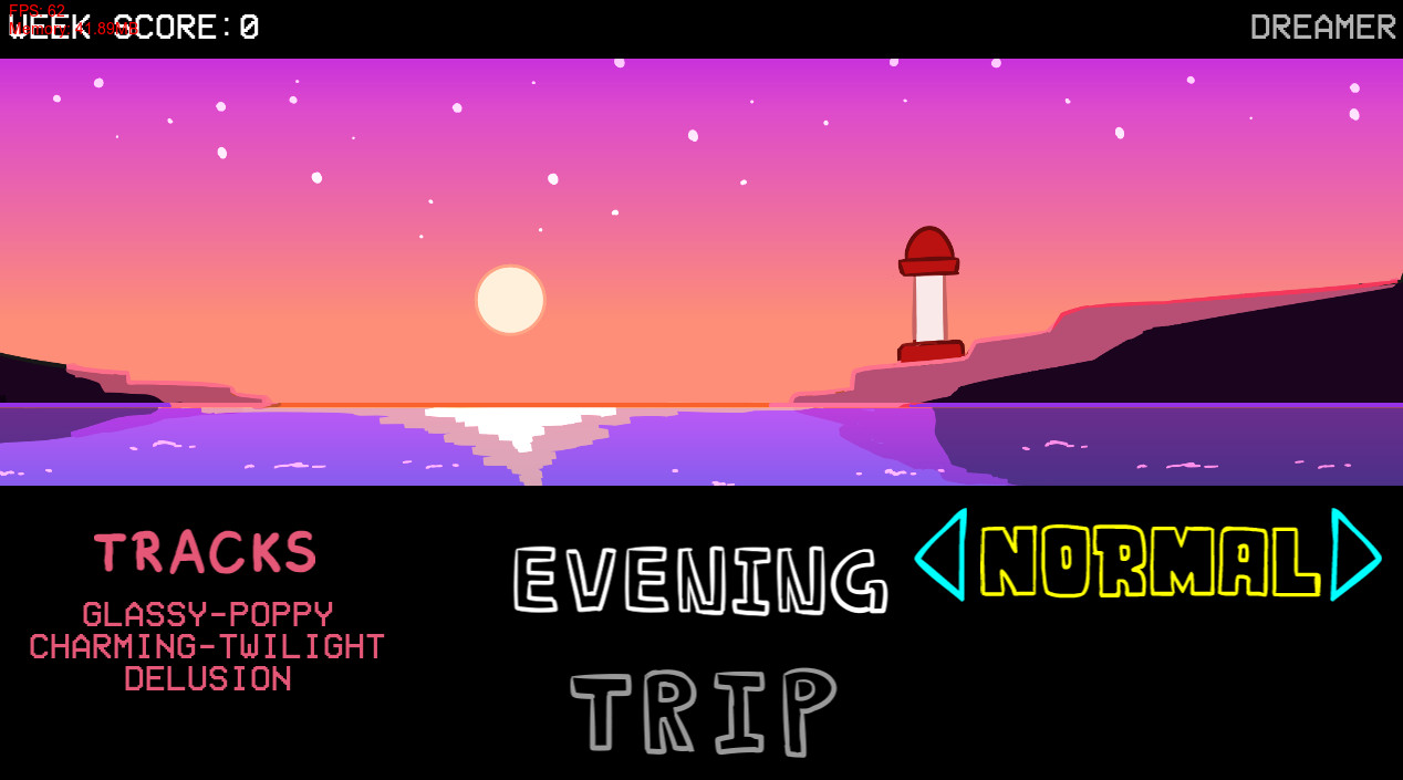 FNF Reverie word mod Mod for Friday Night Funkin' | FNF Mods