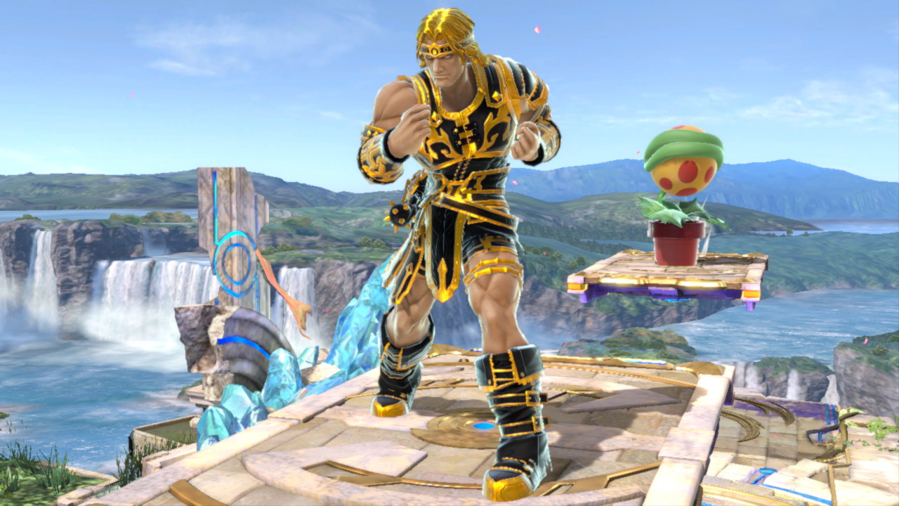 Black and Gold Simon Mod for Super Smash Bros. Ultimate | SSBU Mods