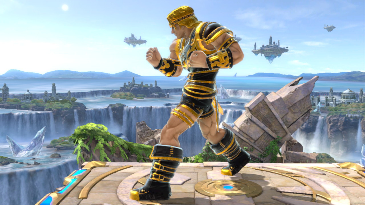 Black and Gold Simon Mod for Super Smash Bros. Ultimate | SSBU Mods