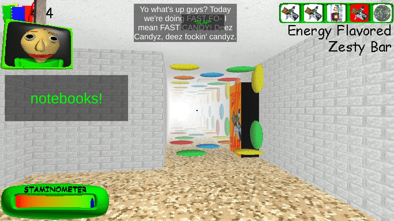 Bandu over Cloudy Copter Mod for Baldi's Basics | Baldi Mods