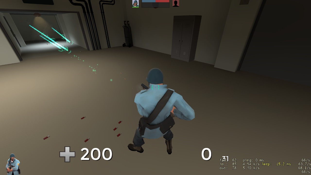 C.A.P.P.E.R Bullet Tracers (No preload required) Mod for Team Fortress ...