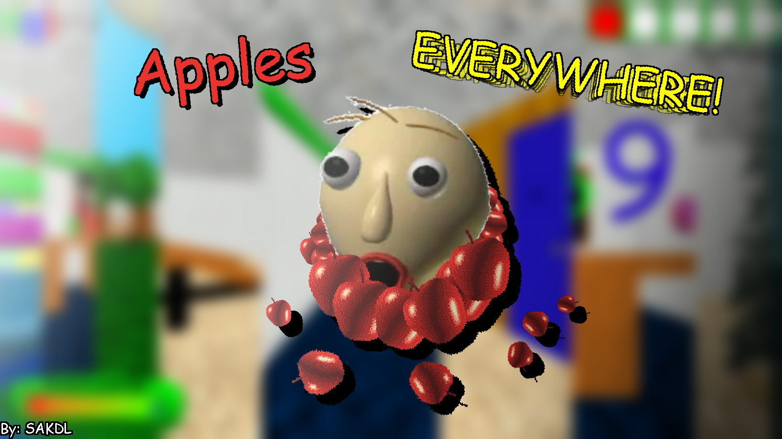 Apples Everywhere (BB+ Level Editor) Mod for Baldi's Basics | Baldi Mods