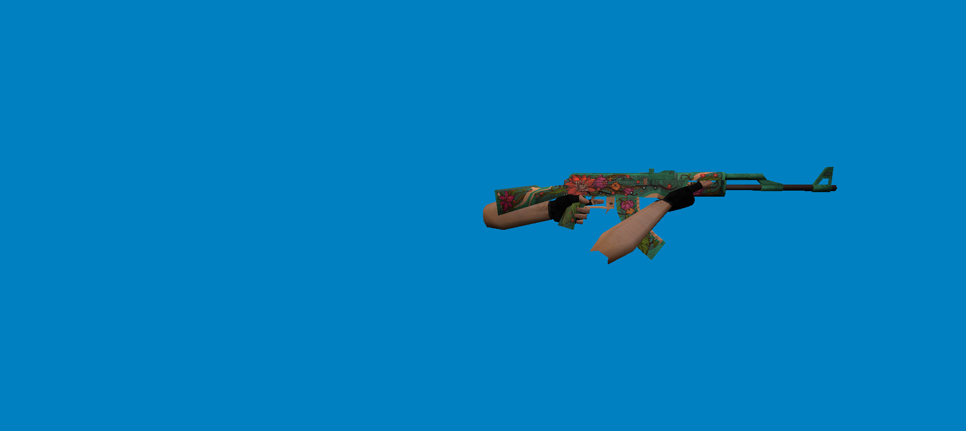 default ak47 wild lotus Mod for Counter-Strike 1.6 | CS1.6 Mods