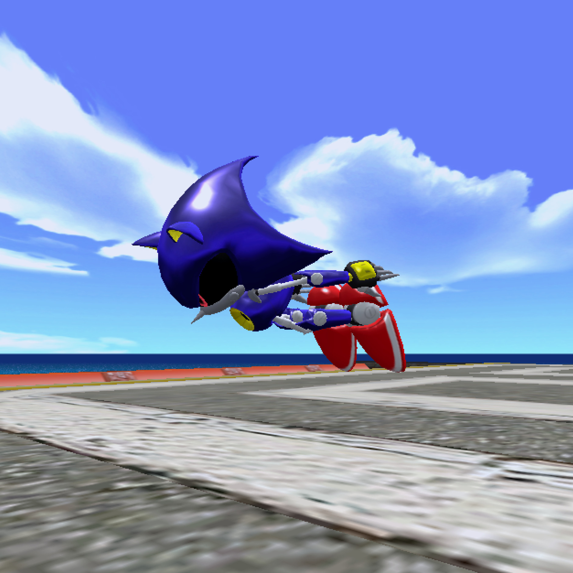 Dreamcast Metal Sonic Mod for Sonic World DX | SWDX Mods