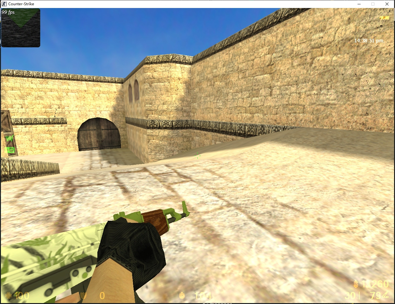 default AK-47 | Hydroponic Mod for Counter-Strike 1.6 | CS1.6 Mods