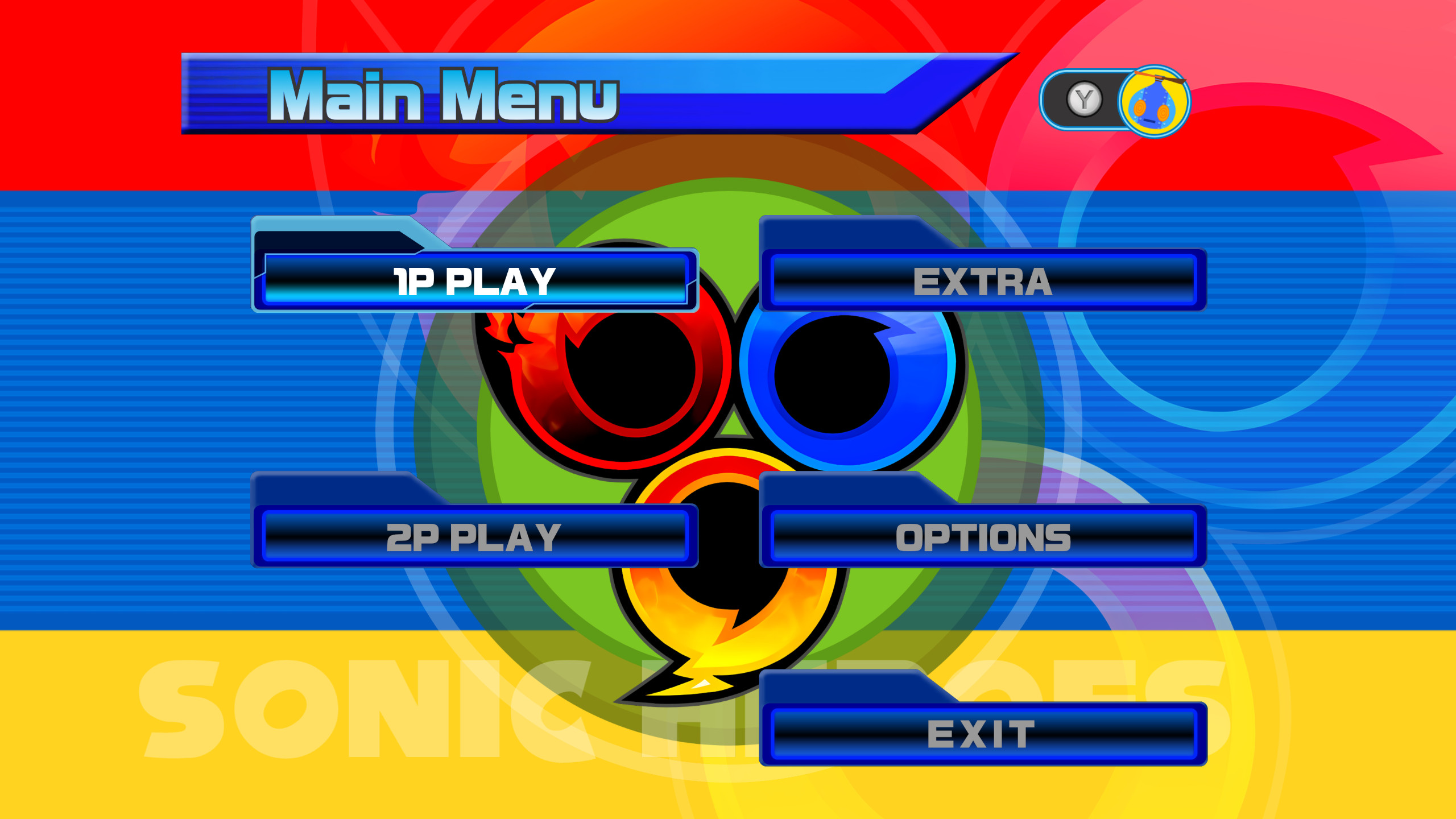 4X GUI Mod for Sonic Heroes | SH Mods