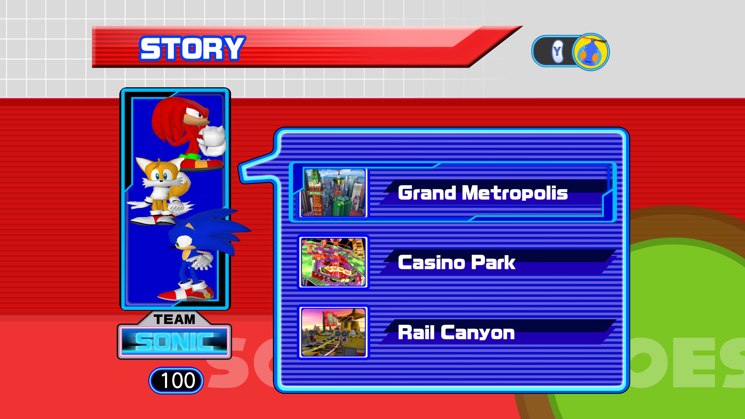 4X GUI Mod for Sonic Heroes | SH Mods