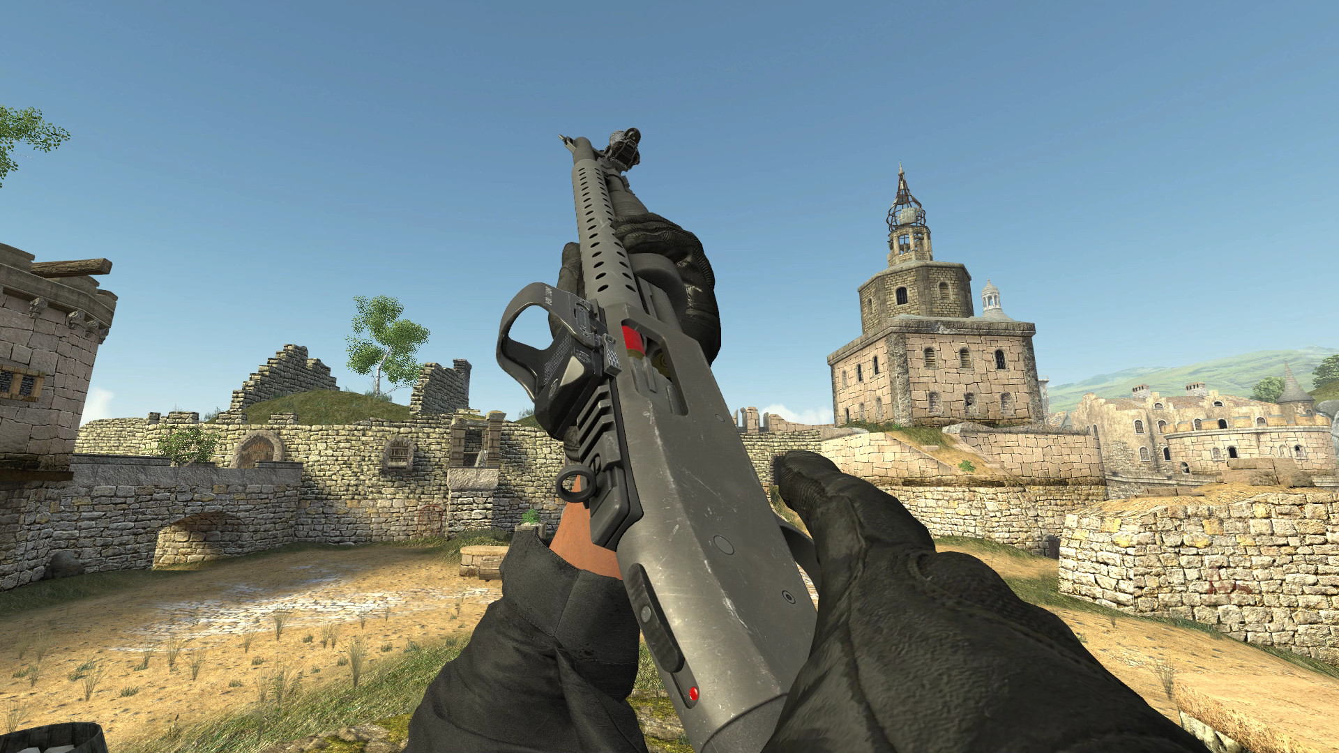 SCP:5K M590 on MWII Animations Mod for Counter-Strike: Source | CS:S Mods