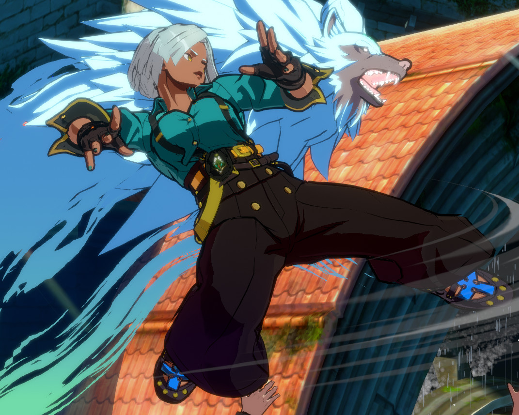 Qiyana coloured Gio Mod for GUILTY GEAR -STRIVE- | GGST Mods