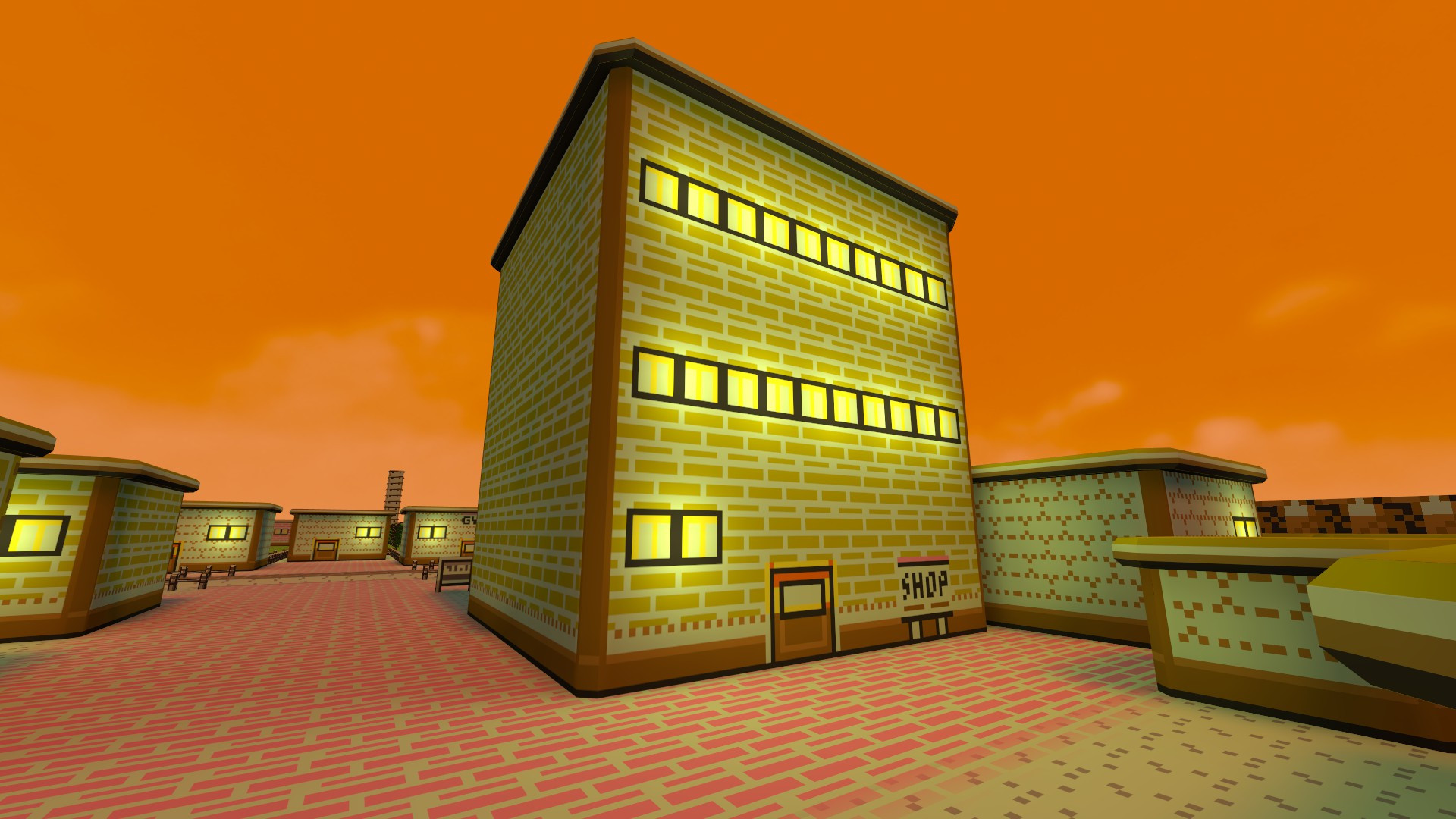 Goldenrod City (Sunset) [Re-upload] Mod for Team Fortress 2 | TF2 Mods