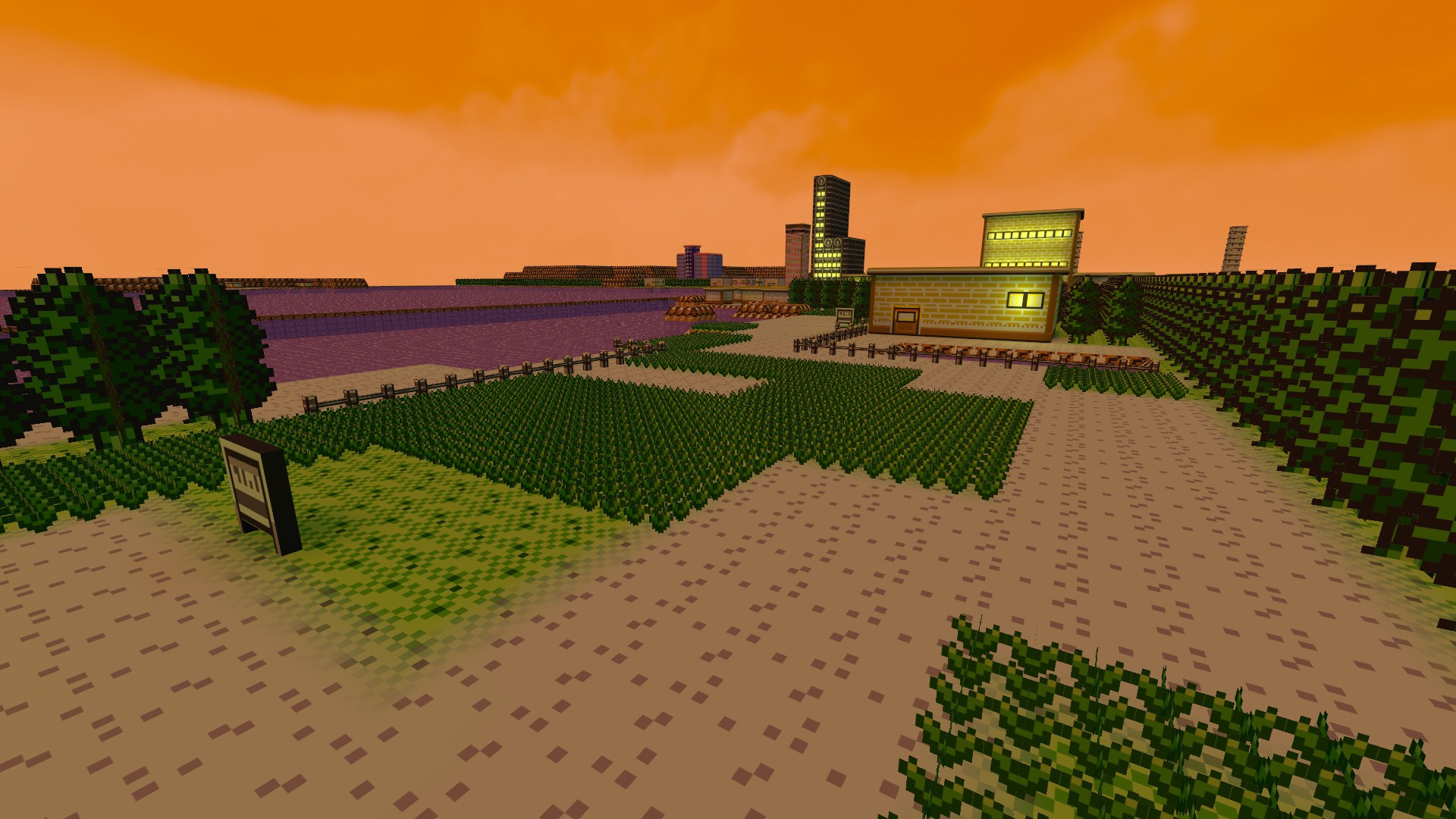 Goldenrod City (Sunset) [Re-upload] Mod for Team Fortress 2 | TF2 Mods