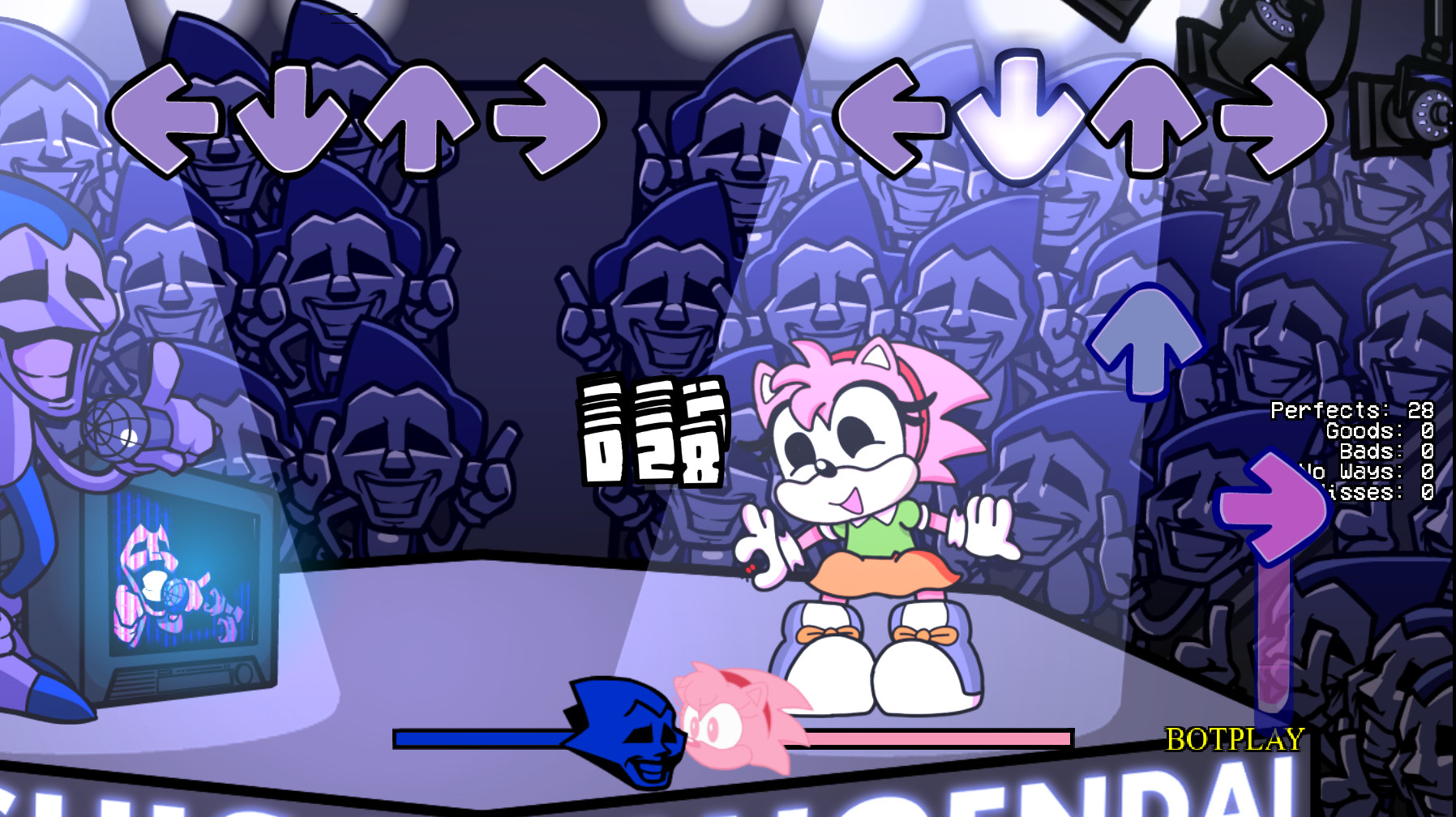 Friday Night Funkin' - Classic Amy Icons Mod for Friday Night Funkin ...