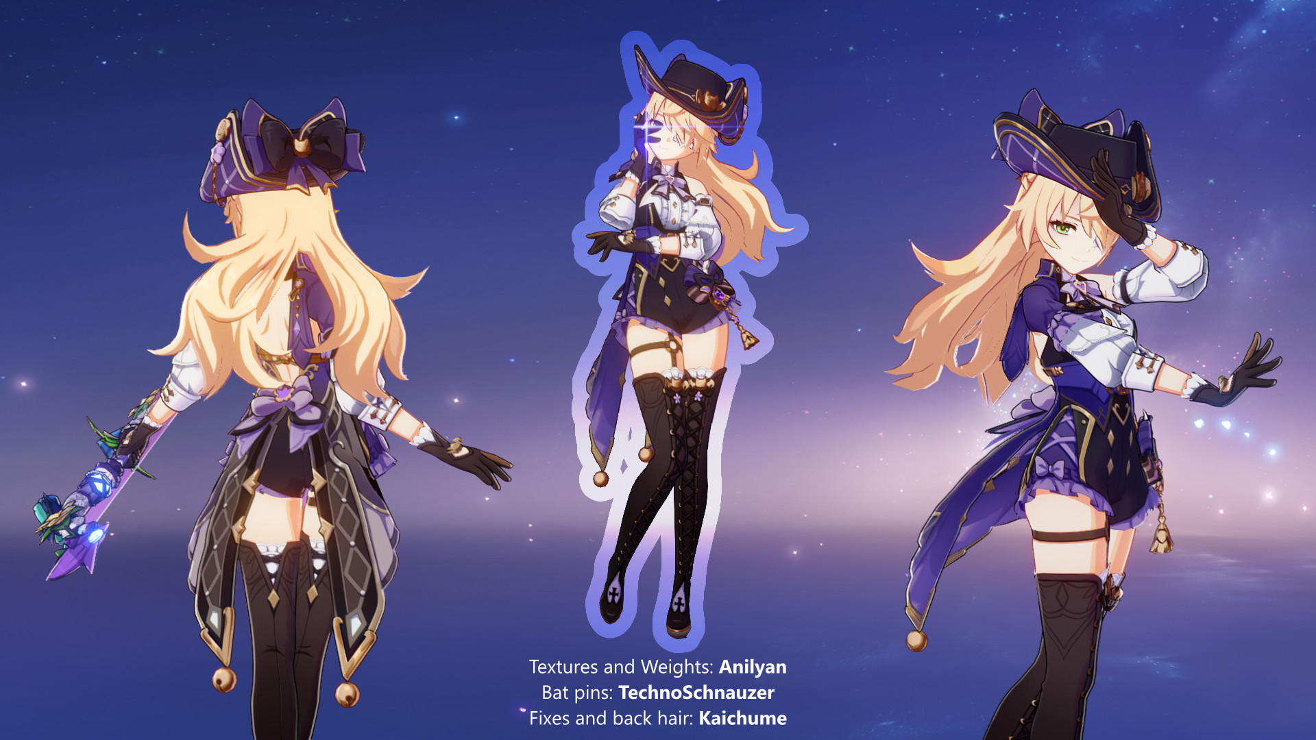 Phantom Fischl Mod for Genshin Impact | GI Mods