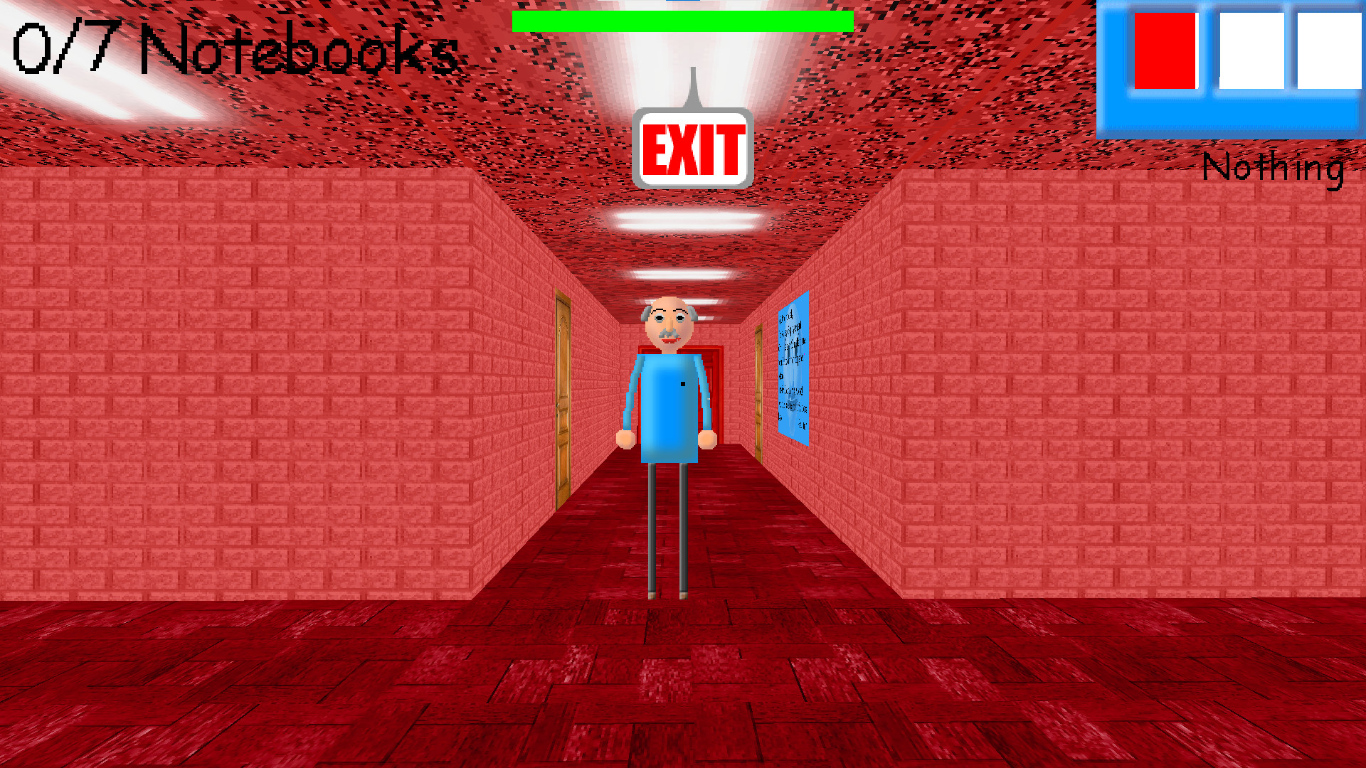 Hide And Seek With Ballmer 1.4.3 port Mod for Baldi's Basics | Baldi Mods