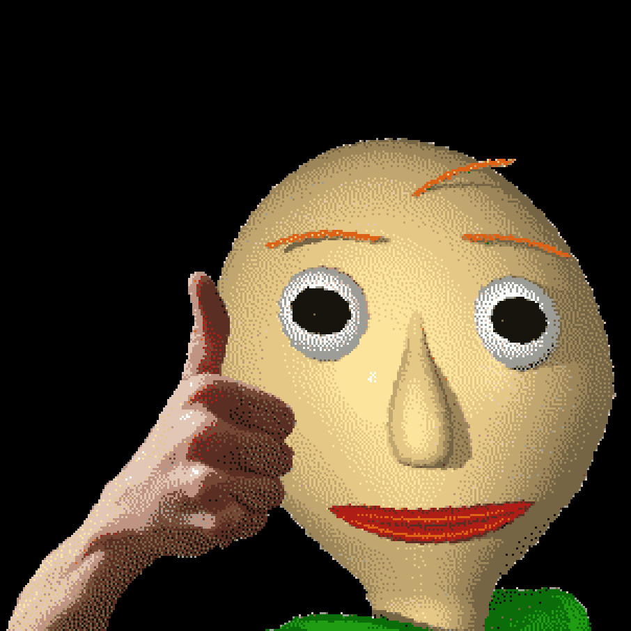 Old Math Machine Sounds in BB+ Mod for Baldi's Basics | Baldi Mods