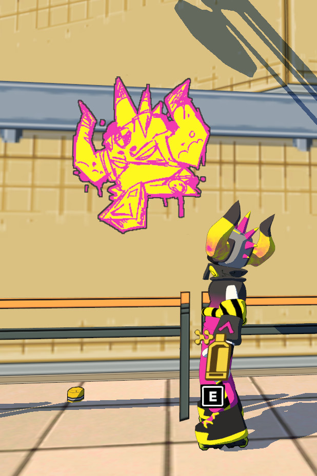Graffiti (PHIGHTING!) Mod for Bomb Rush Cyberfunk | BRC Mods