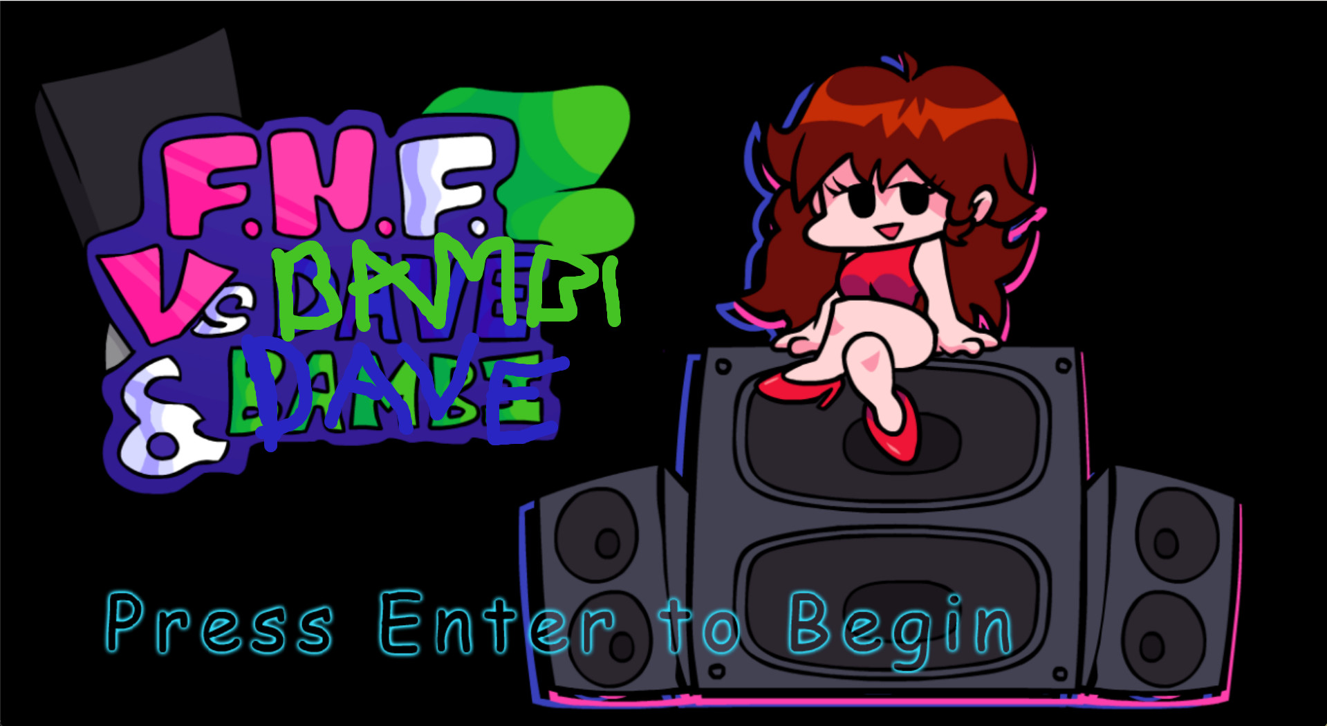 Vs Bambi & Dave Mod for Friday Night Funkin' | FNF Mods