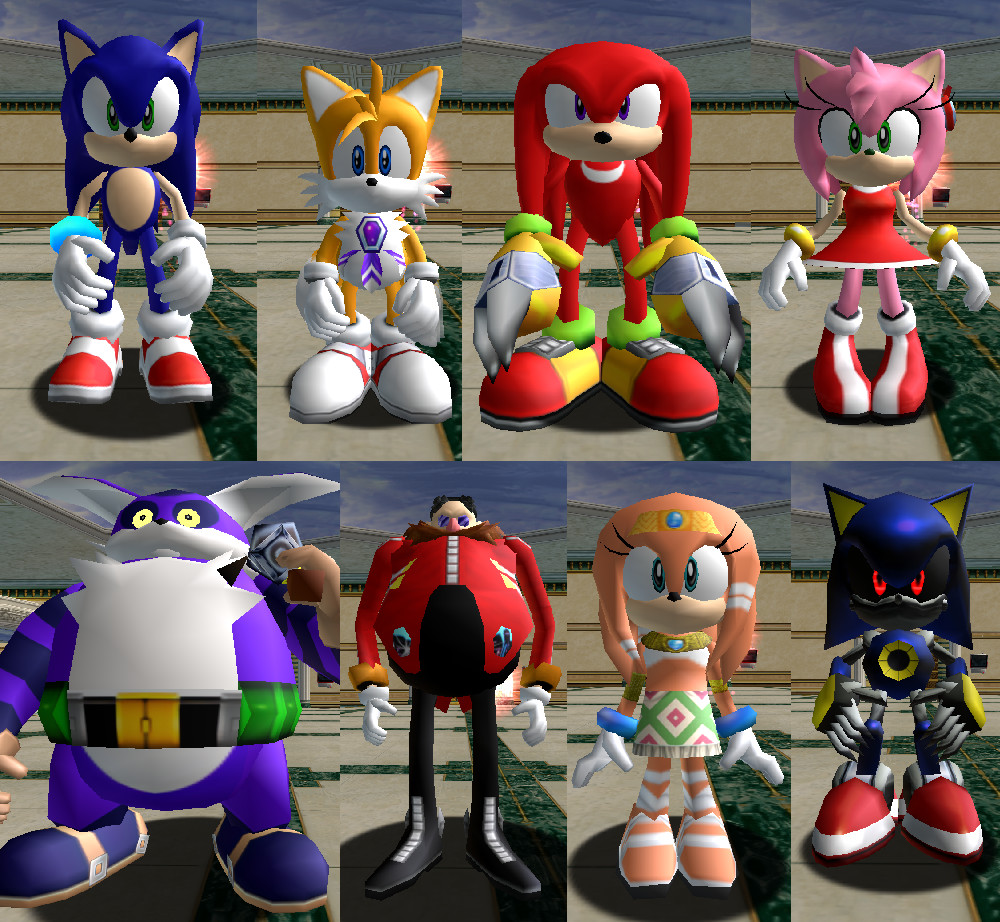 DC and DX Skin Selector Mod for Sonic Adventure DX | SADX Mods