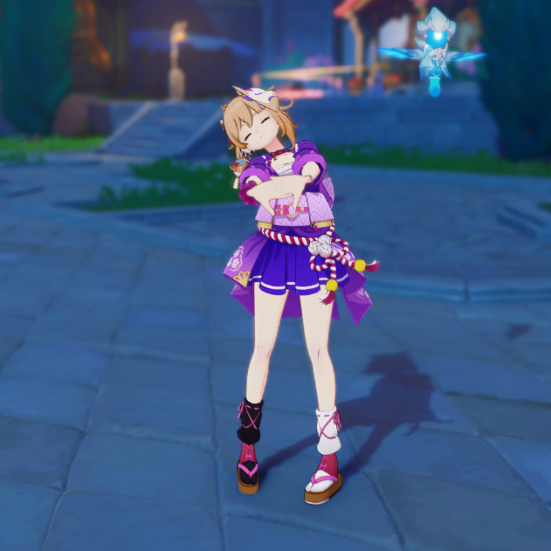 Yoimiya Inari One outfit mod Mod for Genshin Impact | GI Mods