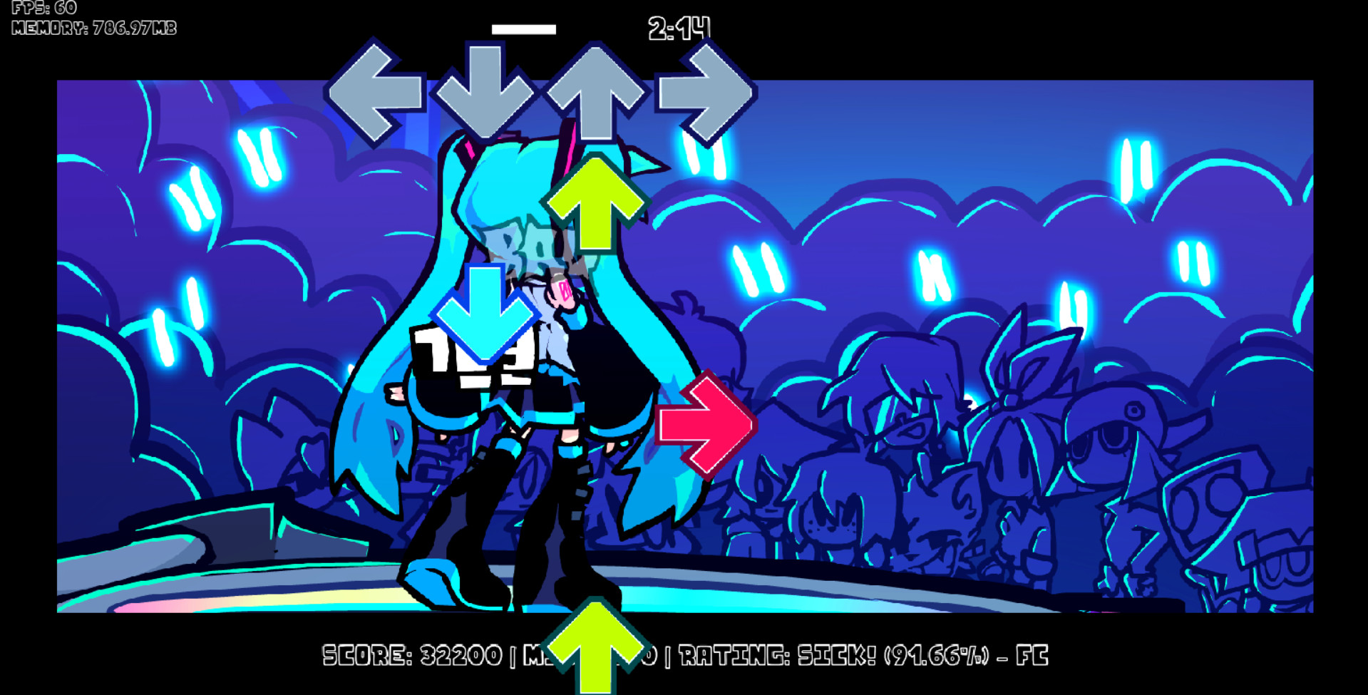 Rabbit hole for miku mod Mod for Friday Night Funkin' | FNF Mods