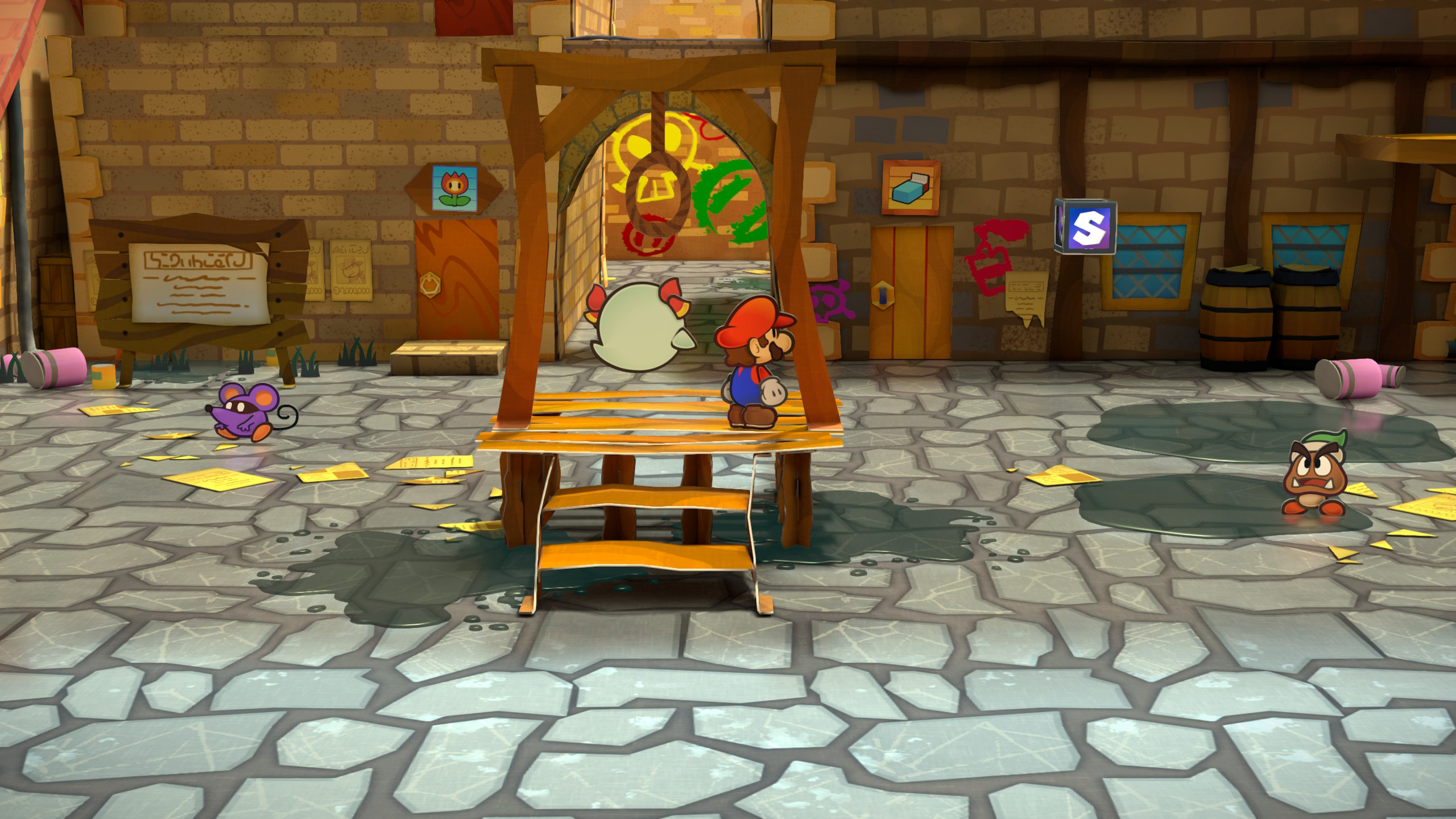 Bow over Flurry Mod for Paper Mario: The Thousand Year Door (Switch ...
