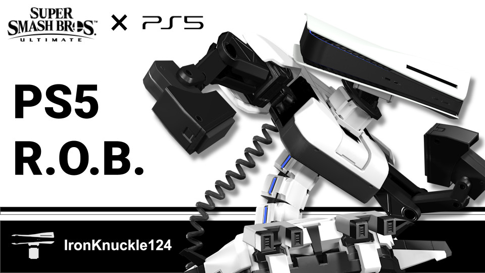 PS5 R.O.B. Mod for Super Smash Bros. Ultimate | SSBU Mods