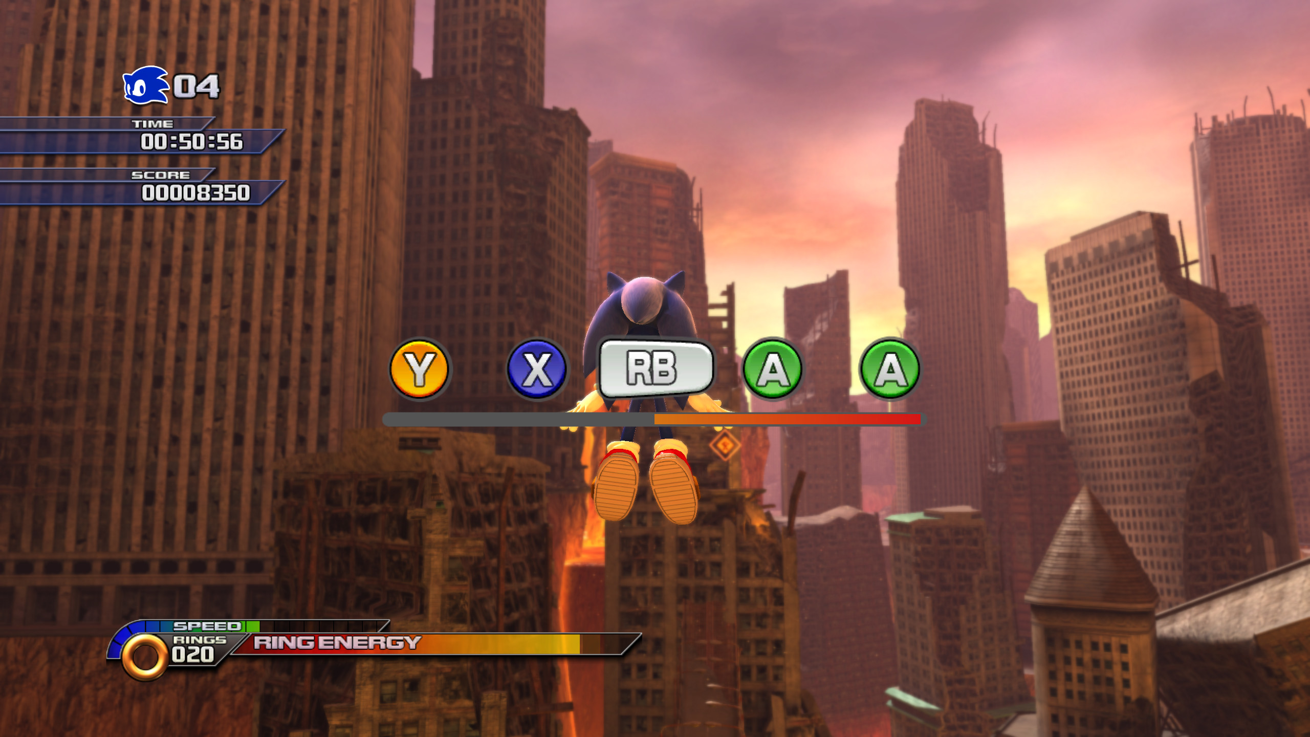 QTE Restoration Mod for Sonic Generations (2011) | Gens Mods