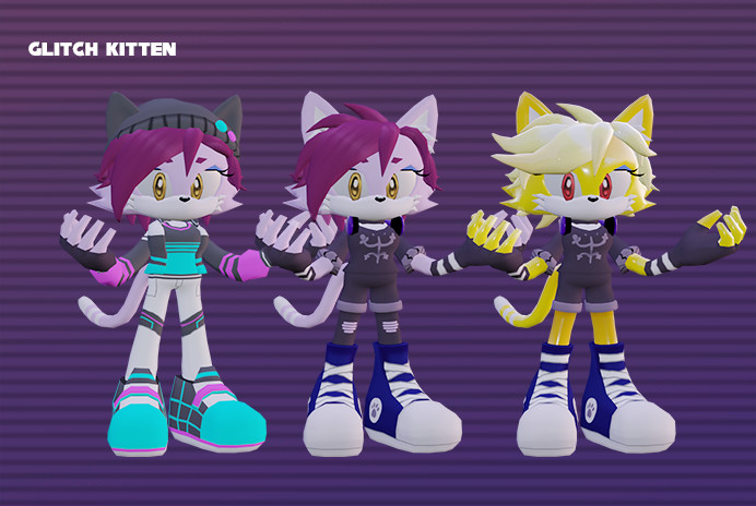 Glitch Kitten Mod for Sonic Adventure 2 | SA2 Mods