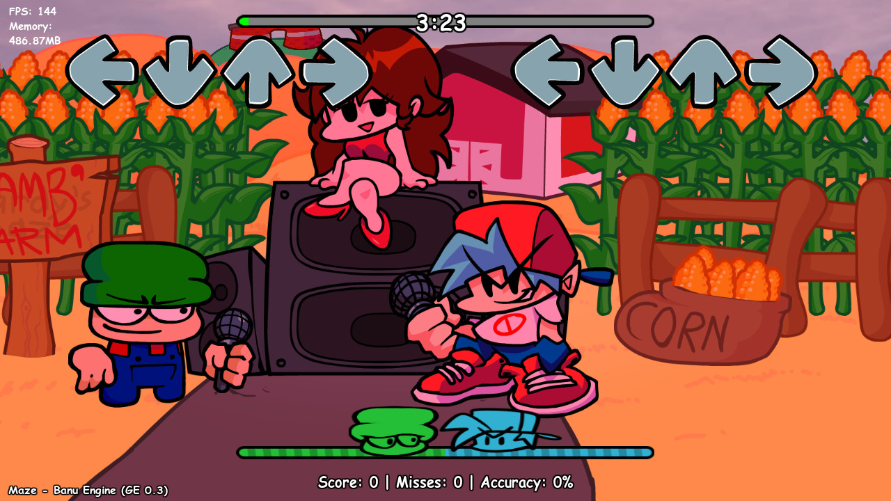 Project Bamber Recoded Mod for Friday Night Funkin' | FNF Mods