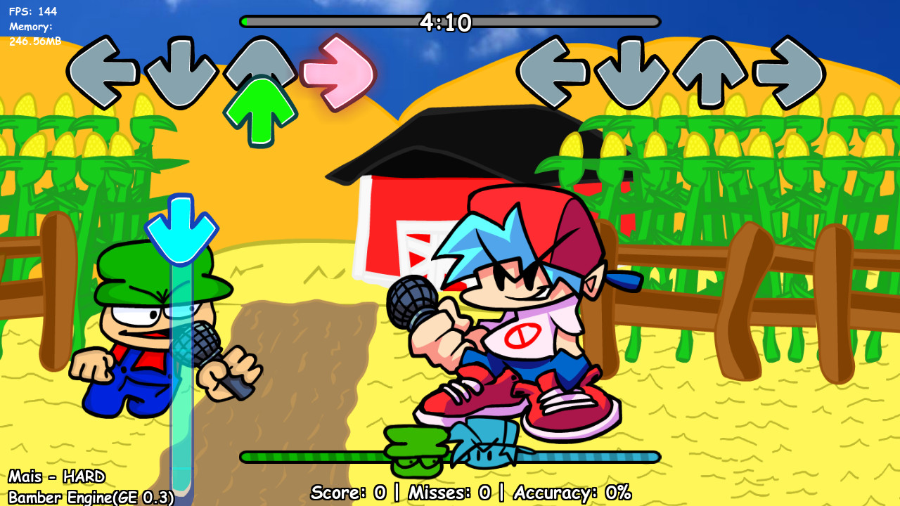 Project Bamber Recoded Mod for Friday Night Funkin' | FNF Mods