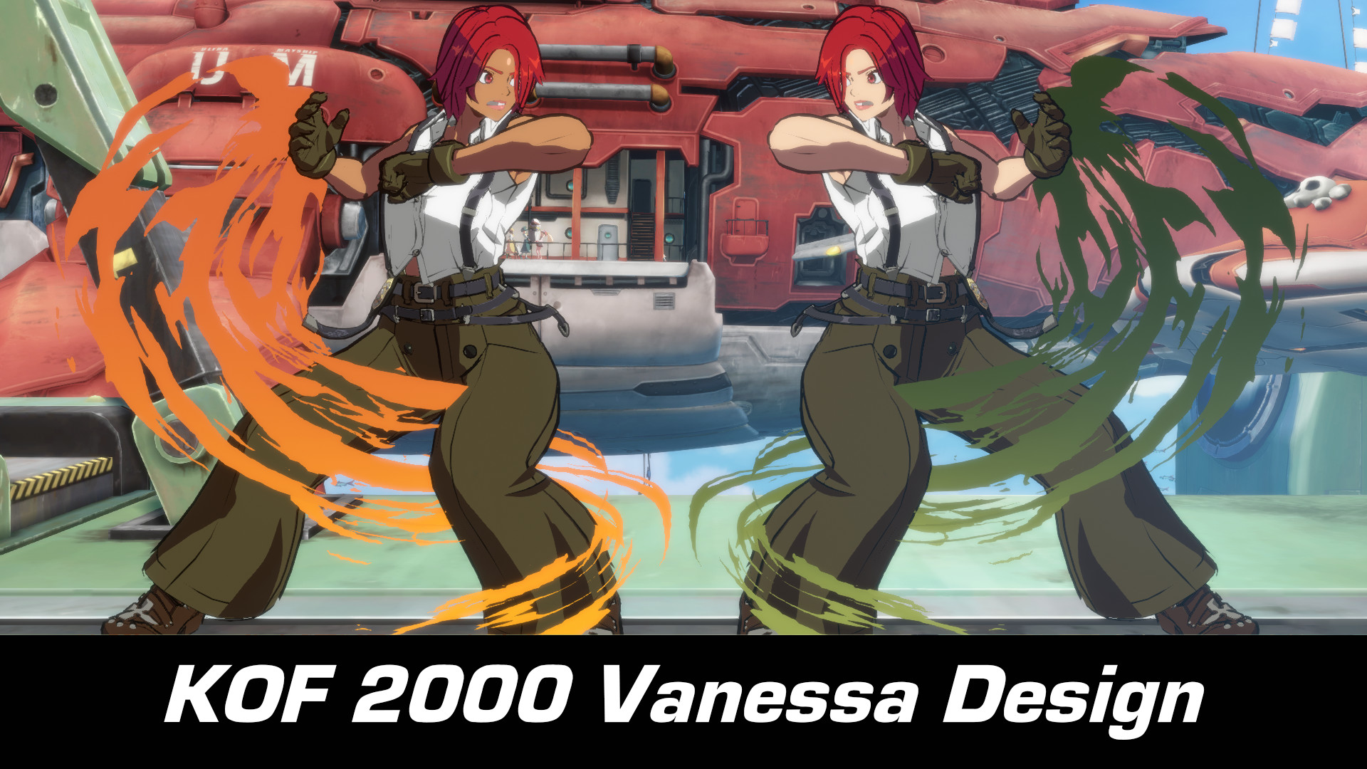 KOF 2000 & XV Vanessa for Giovanna Mod for GUILTY GEAR -STRIVE- | GGST Mods