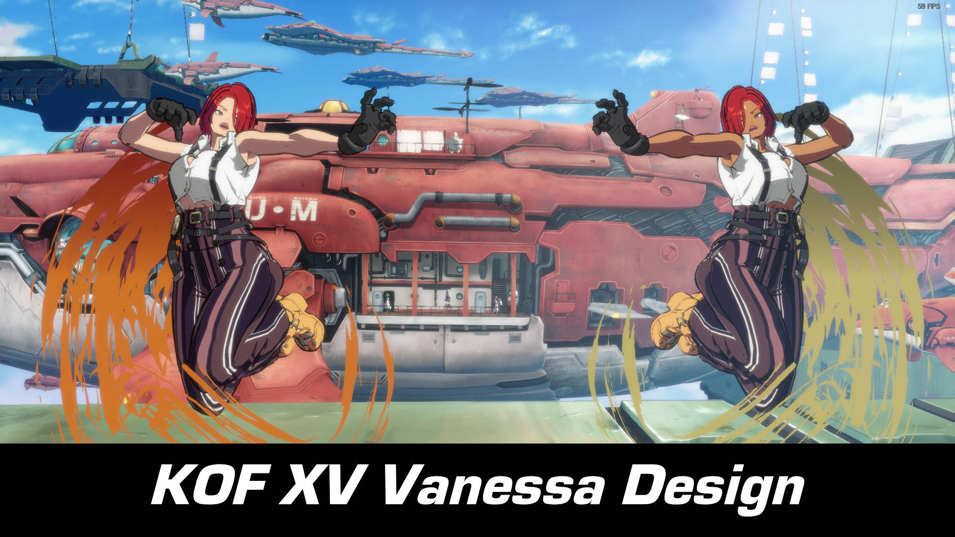 KOF 2000 & XV Vanessa for Giovanna Mod for GUILTY GEAR -STRIVE- | GGST Mods