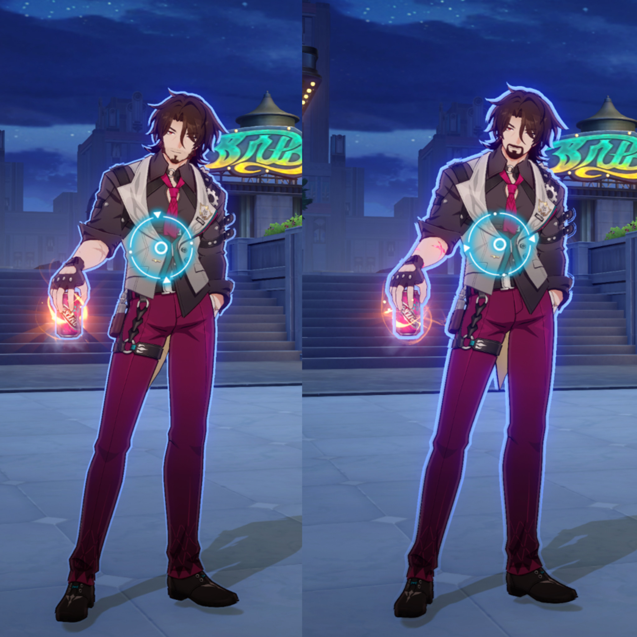 Gallagher With a BEARD (Toggle) Upgrade update Mod for Honkai Star Rail ...