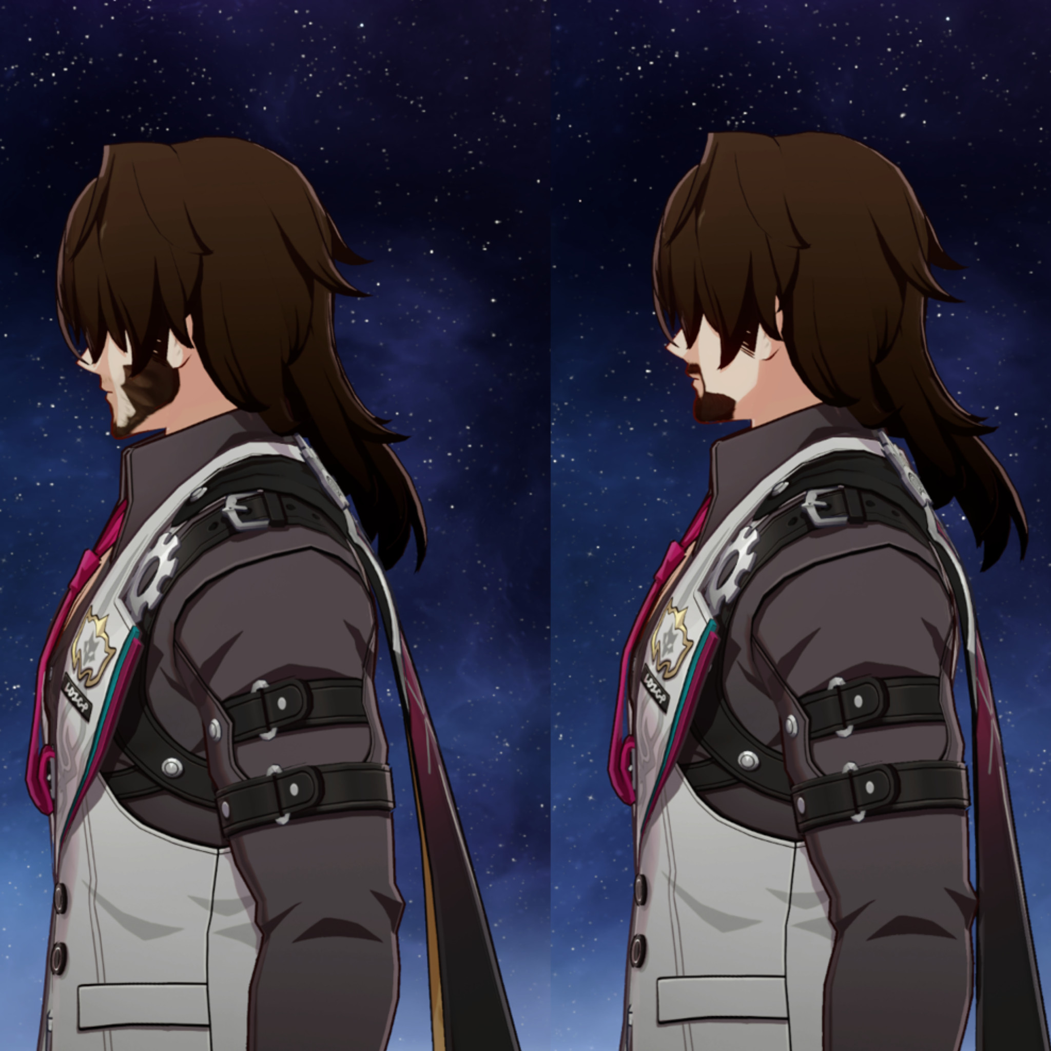 Gallagher With a BEARD (Toggle) Upgrade update Mod for Honkai Star Rail ...