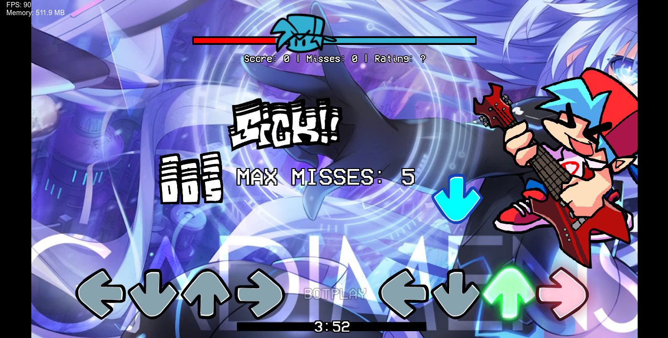 Hyperdimension Neptunia-The 4 Felons V1.6 Mod for Friday Night Funkin ...