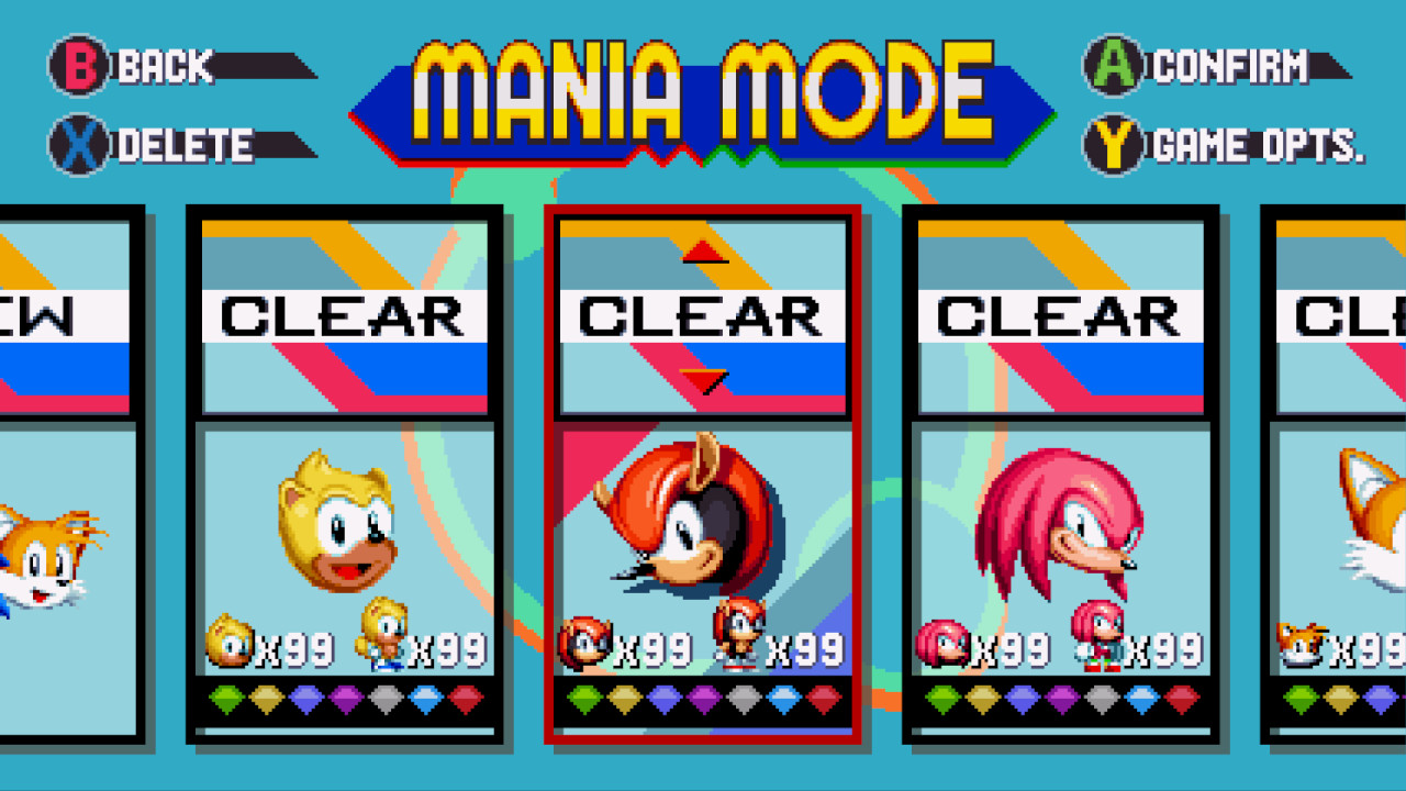 The True 100% Save Data Mod for Sonic Mania | SM Mods