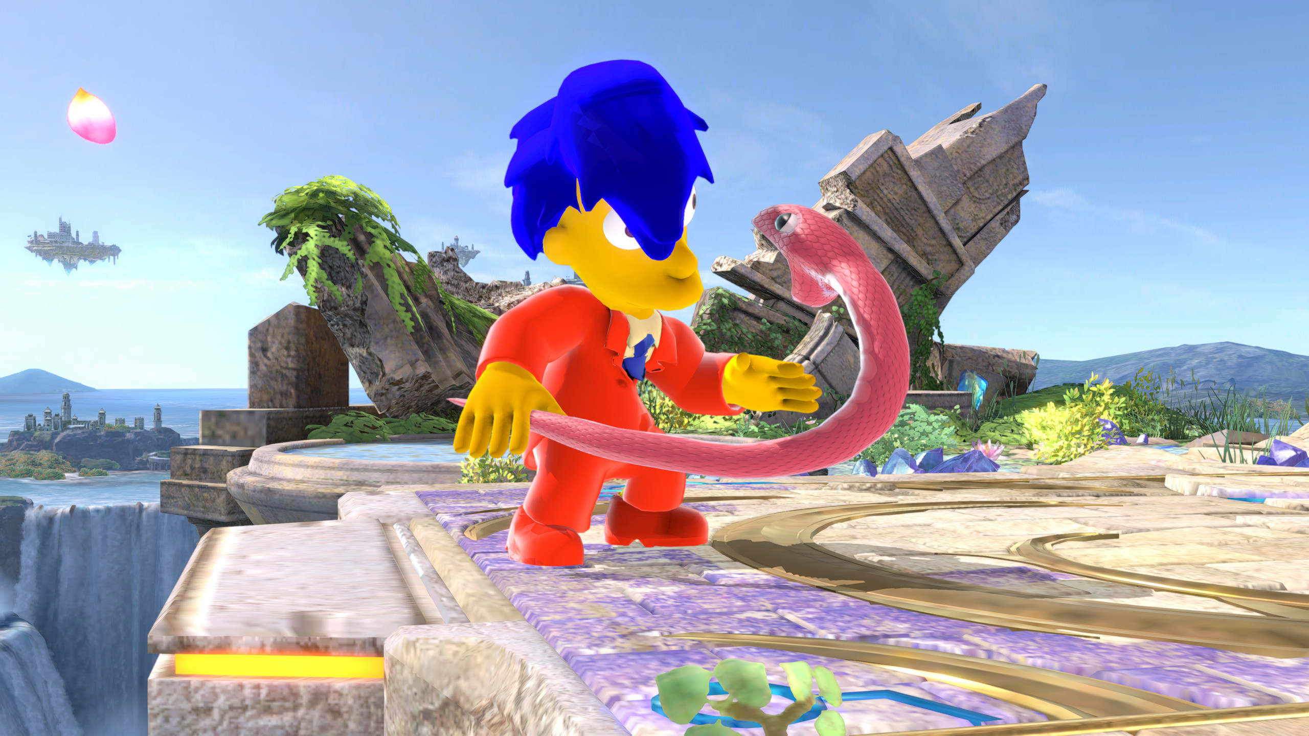 My Ding-a-Ling kid/Chuck Berger [The Simpsons] Mod for Super Smash Bros ...